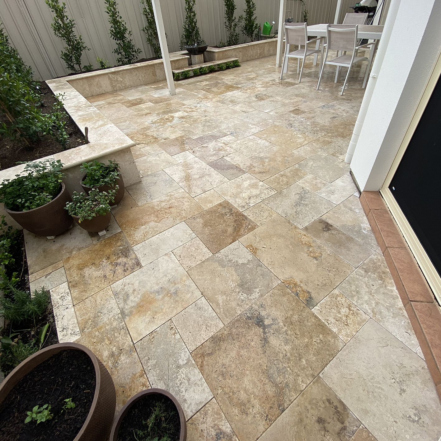Country Blend Travertine Pavers | Country Classic Travertine Pavers
