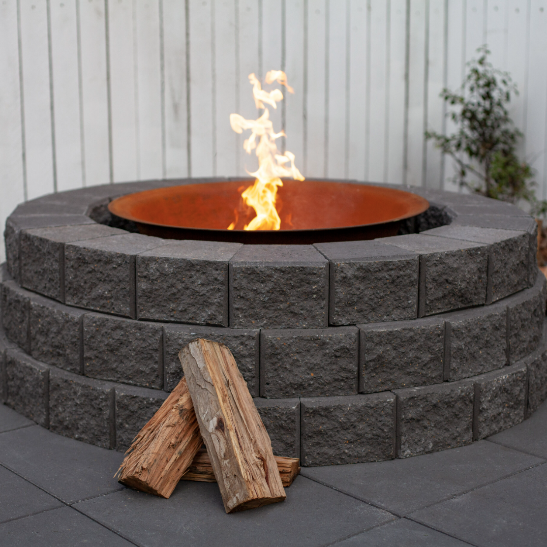 Stoneware Terrazzo Basalt Black Pavers | Porcelain Pavers Adelaide